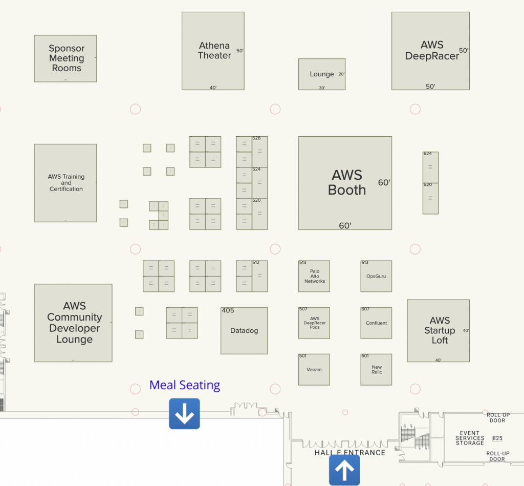 Expo Map – Toronto – AWS Summit 2022 Parties