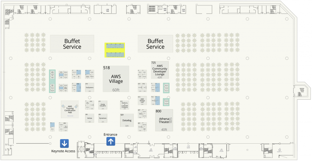Expo Map – Toronto – AWS Summits 2023