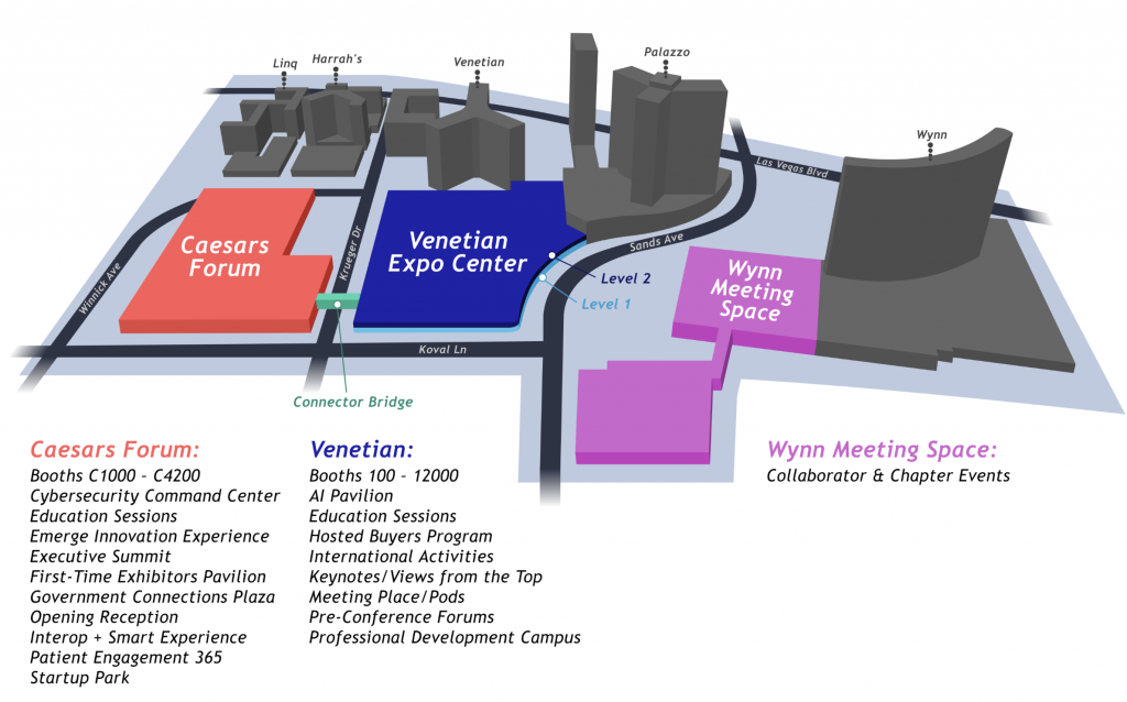 Expo Maps – Unofficial List of HIMSS25 Parties