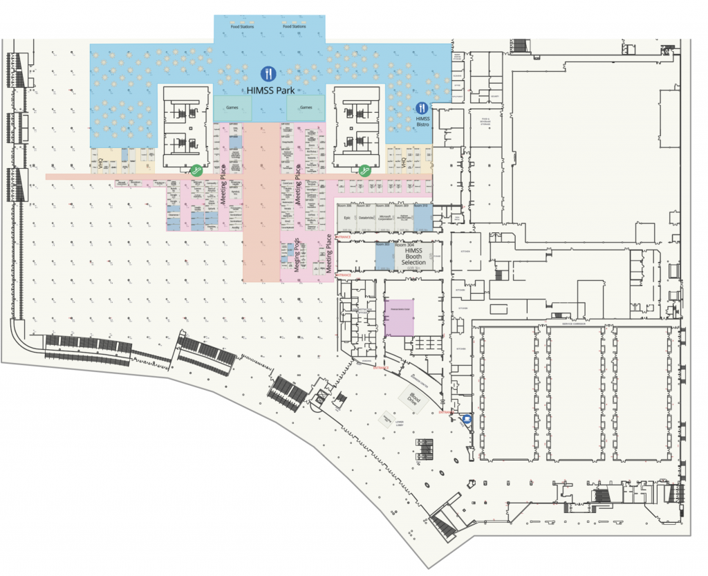Expo Maps – Unofficial List of HIMSS25 Parties