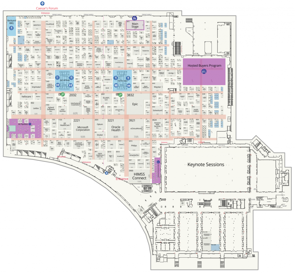 Expo Maps – Unofficial List of HIMSS25 Parties