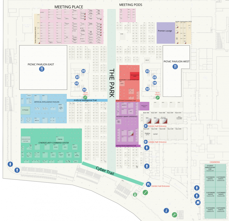 Expo Maps – Unofficial List of HIMSS26 Parties