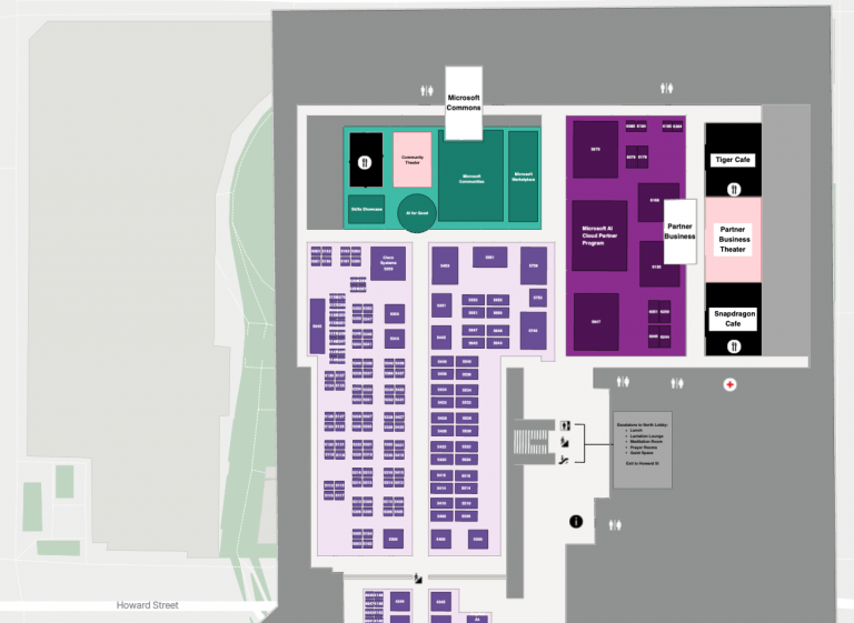 Expo Map – Microsoft Ignite 2025 Parties