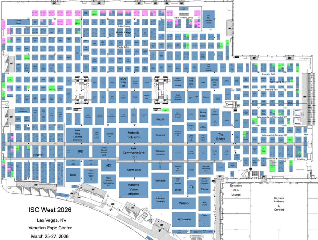 Expo Map – Unofficial List of ISC West 2026 Parties
