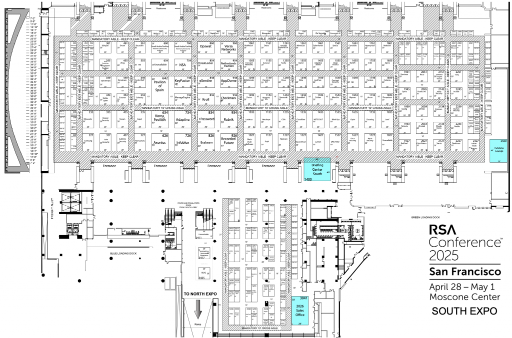 Expo Maps – RSAC 2025 Parties